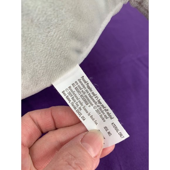 Hasbro | Toys | Hasbro 29 Pound Puppy Named Puddy By Child On Tag Gray ...